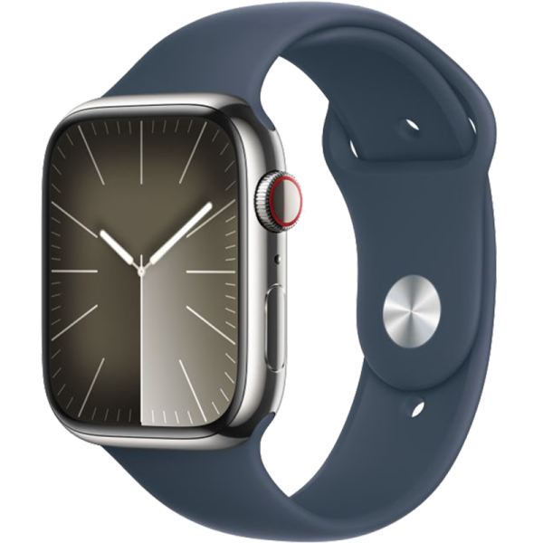 Apple Умные часы Apple Watch Series 9, 41 мм, Steel, Silver (MRJU3)