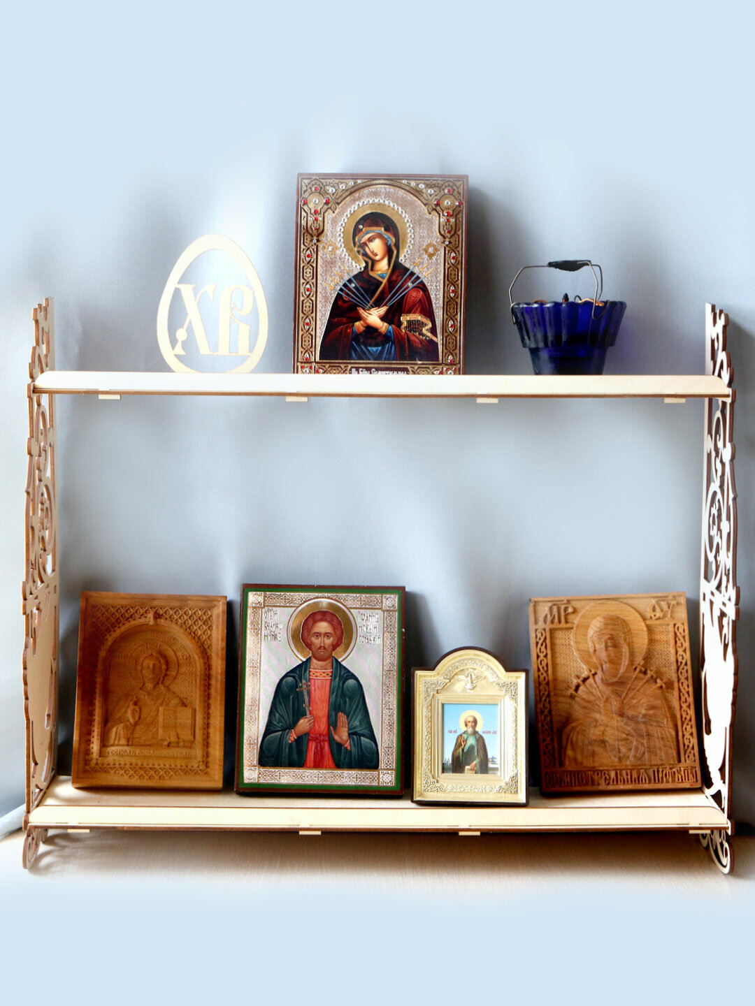 Иконостас BOGATAstudio домашний прямой бежевый