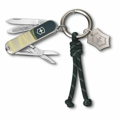 Складной нож Victorinox Classic SD New York Style, функций: 7, 58мм, зеленый , коробка подарочная [0.6223. e223]