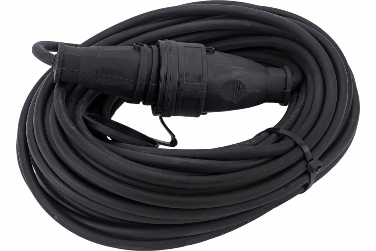 SVET Удлинитель силовой морозостойкий УХ16-1-20 КГ 2x2,5 16А, 4000Вт, IP44 XX0433-00020