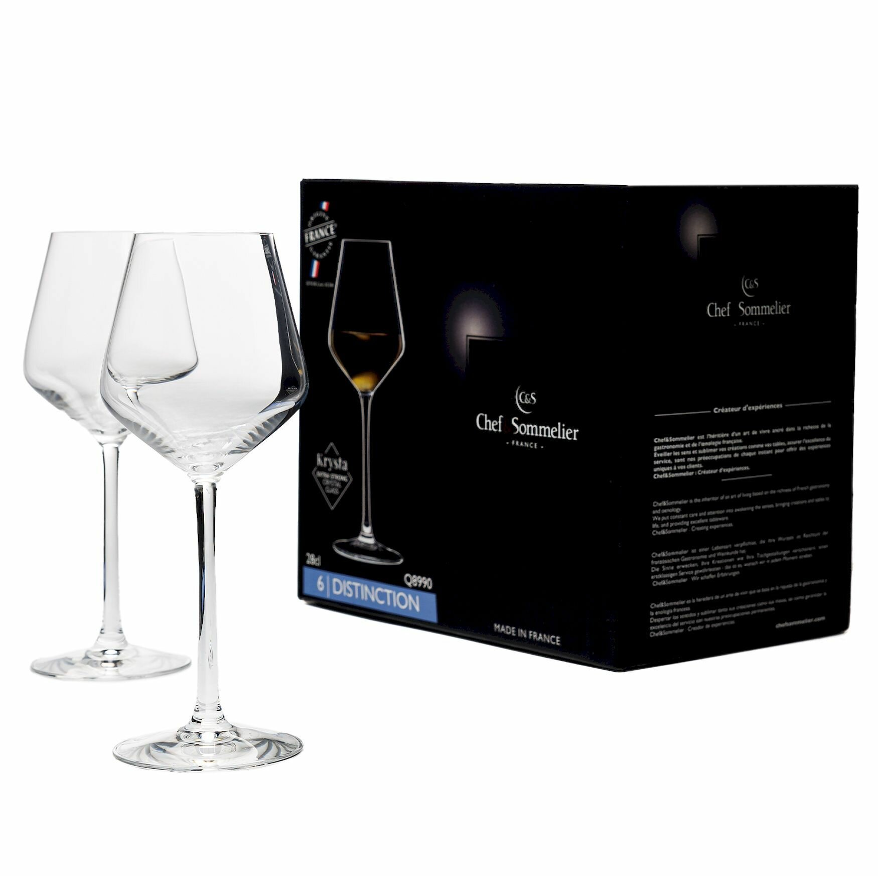 Бокал для вина Chef&Sommelier Distinction 280 мл. / 6 шт.