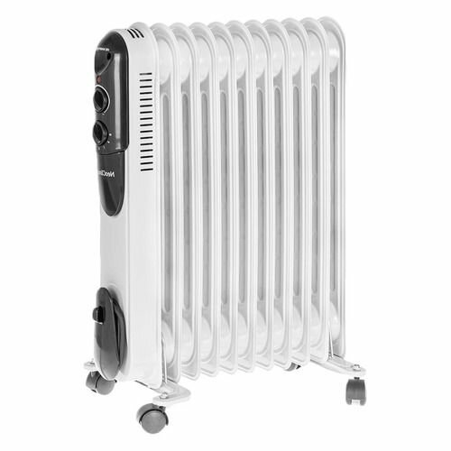 Масляный радиатор Neoclima NC 9311, с терморегулятором, 2500Вт, 11 секций, 3 режима, белый