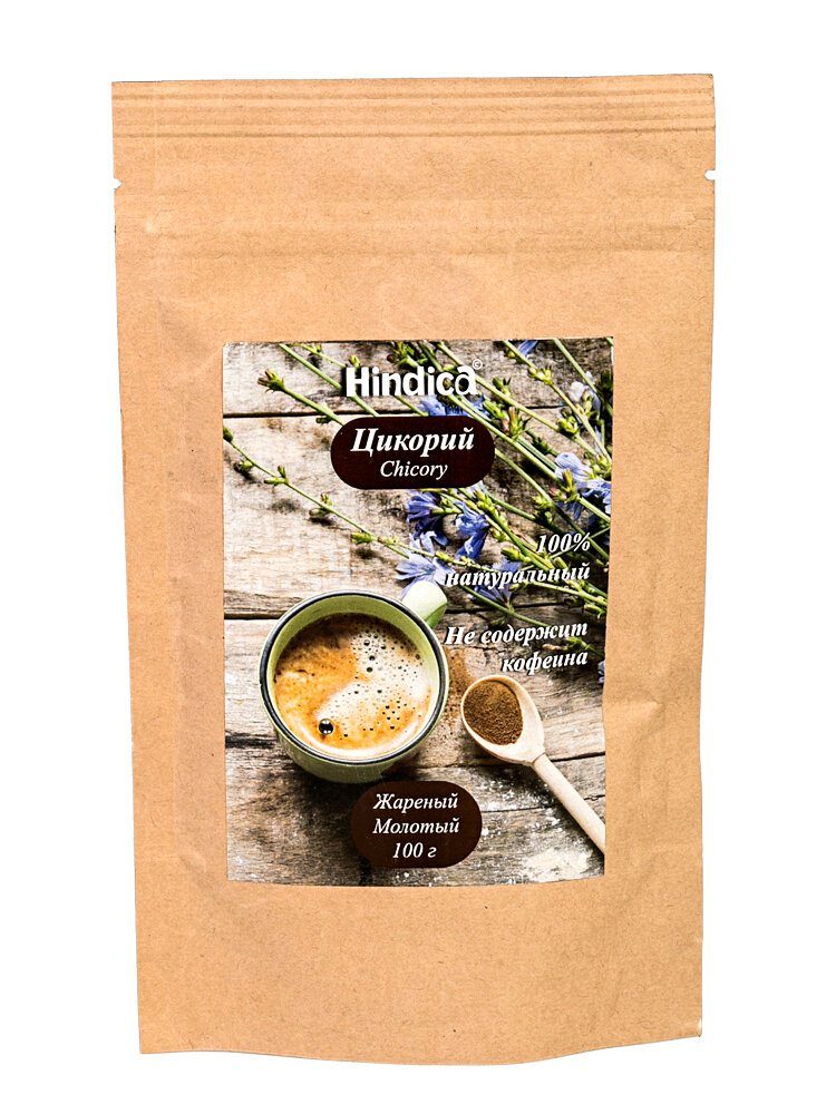 CHICORY, Hindica, (цикорий 100% натуральный), 100 г.
