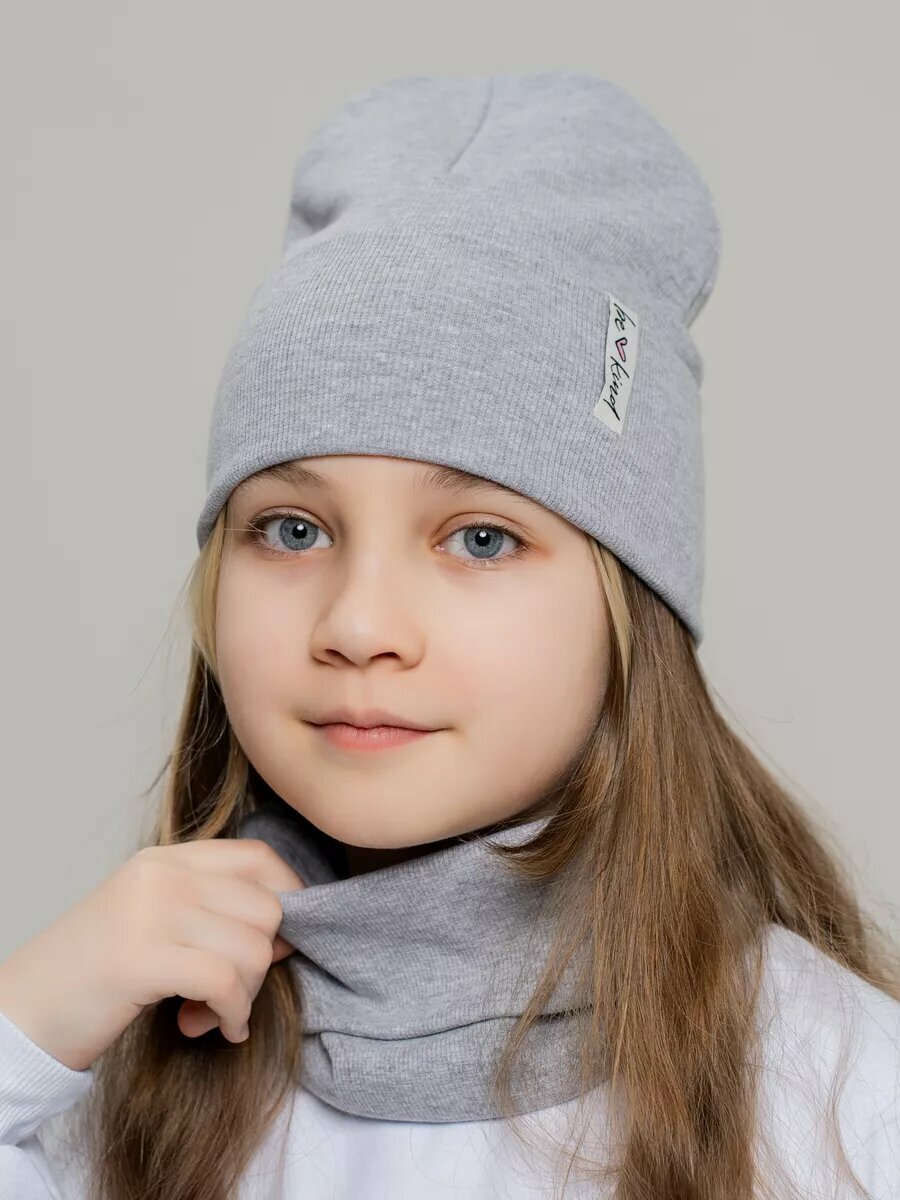 Комплект с головным убором для девочек