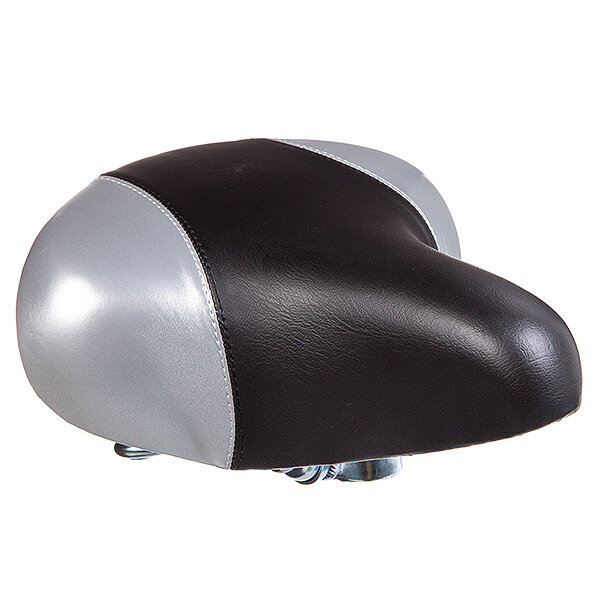 Седло HBAZ-0801A Novatrack комфортное, черно-серое Х46012