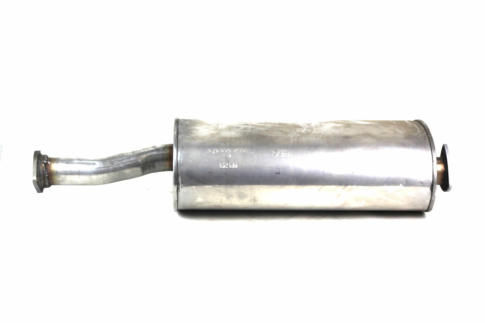 Глушитель УАЗ Патриот, Хантер ЗМЗ-409 под катализатор , резонатор 2 на 3 болта (нерж.) Баксан