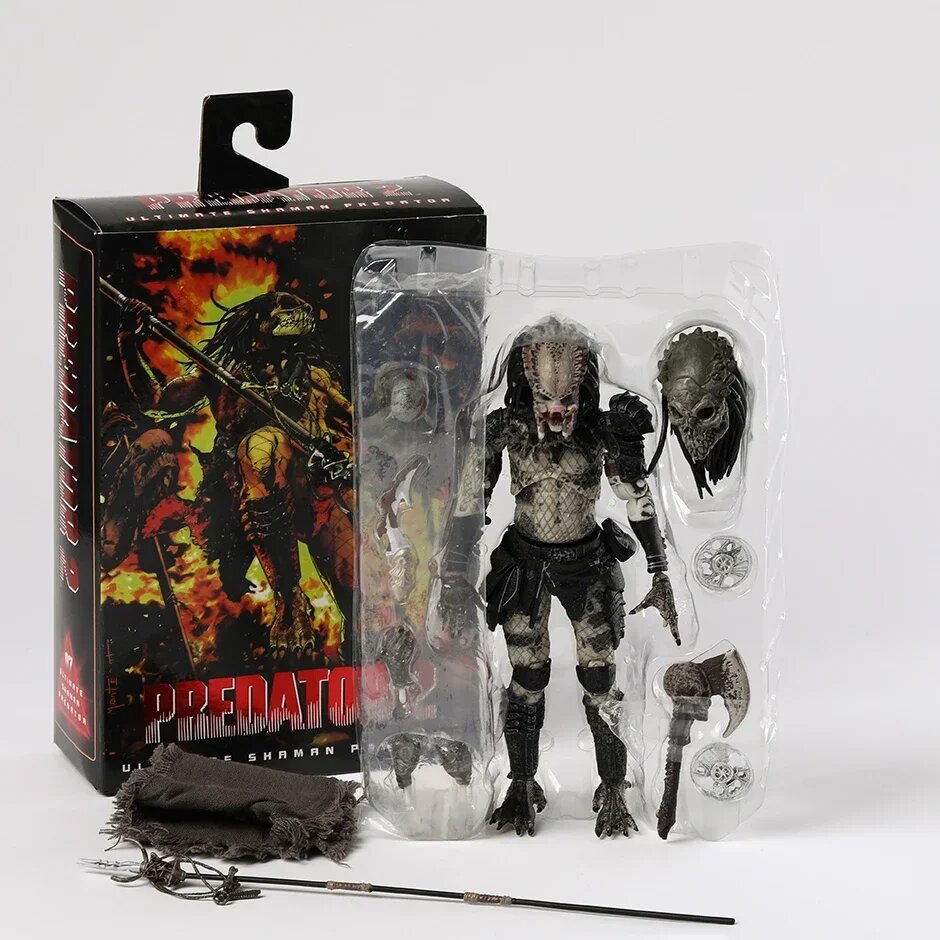Фигурка Predator 2 Shaman NECA 7" (Цвет: Shaman box)