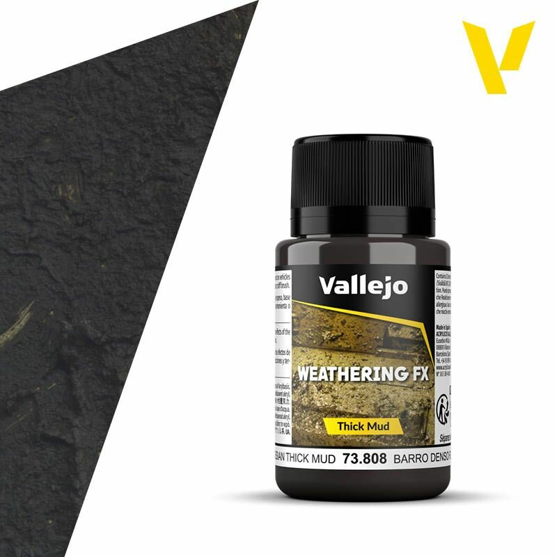 Краска Vallejo серии Weathering Effects - Russian Mud (40 мл)