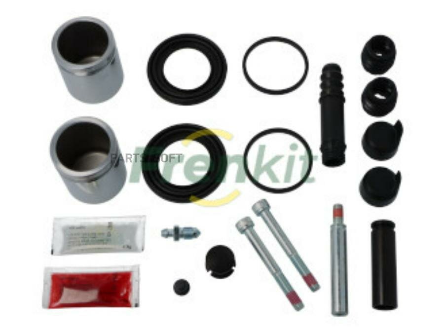 FRENKIT 748304 Ремкомплект суппорта+поршень+комплект направляющих NISSAN NV400 ALL TYPES 11-11-> / RENAULTMASTER II ()