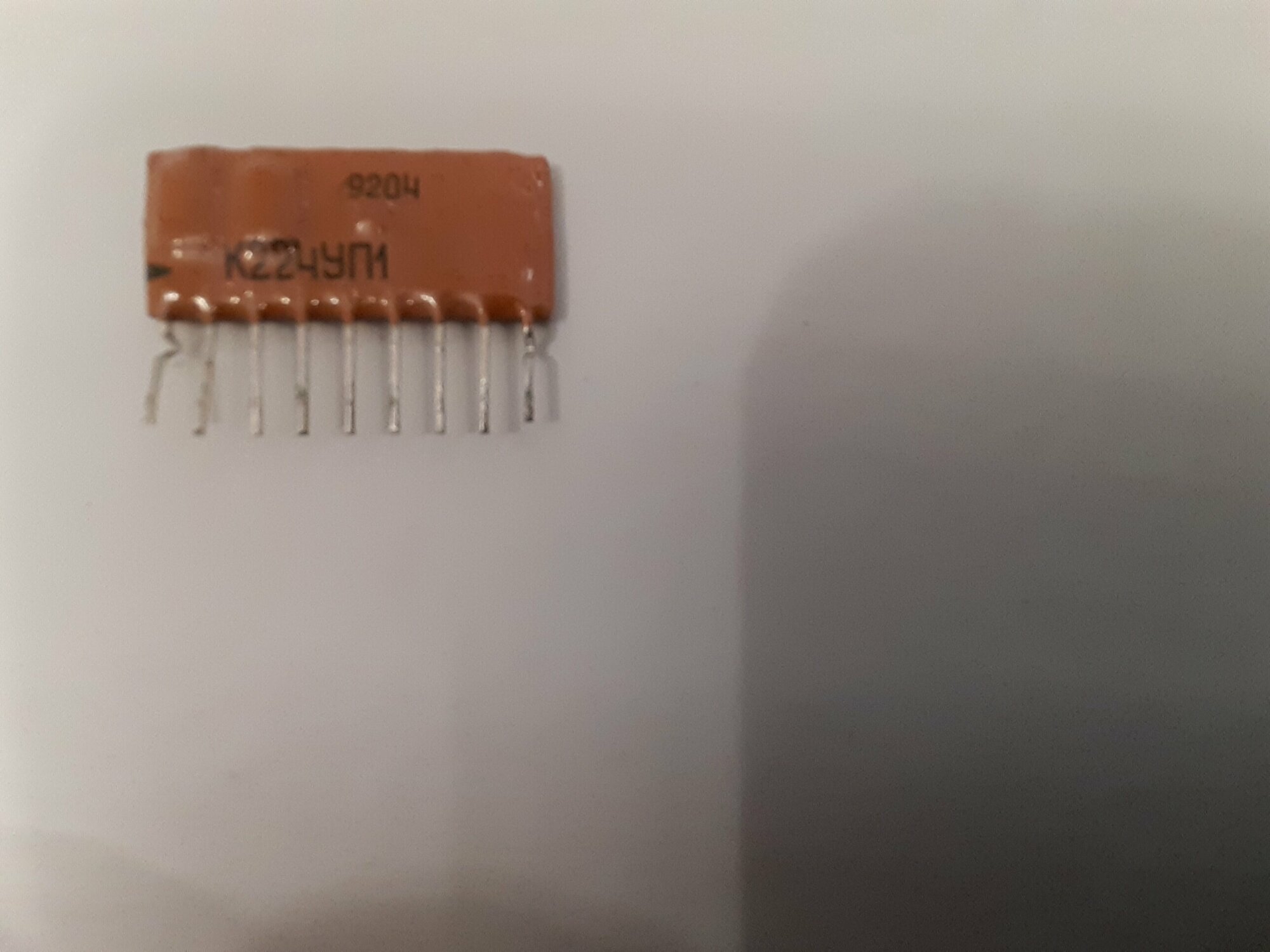 Микросхема К224УП1 (комплект 10 штук) 1992г.