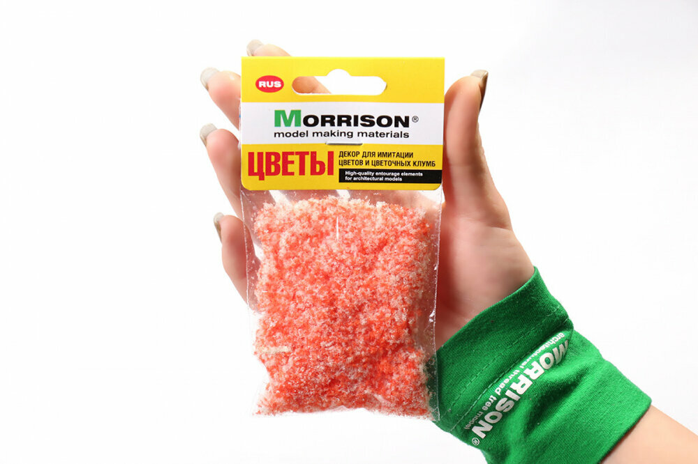 Фолиаж для имитации цветов. Нежно-розовый лепесток 50 мл.