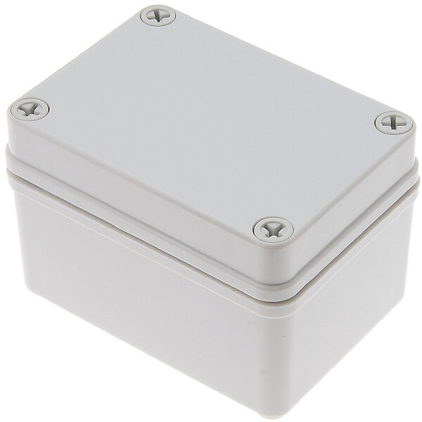 Коробка AG 110x80x70 распаечная без сальников 110х80х70мм IP66 серая (3 шт. в комплекте)