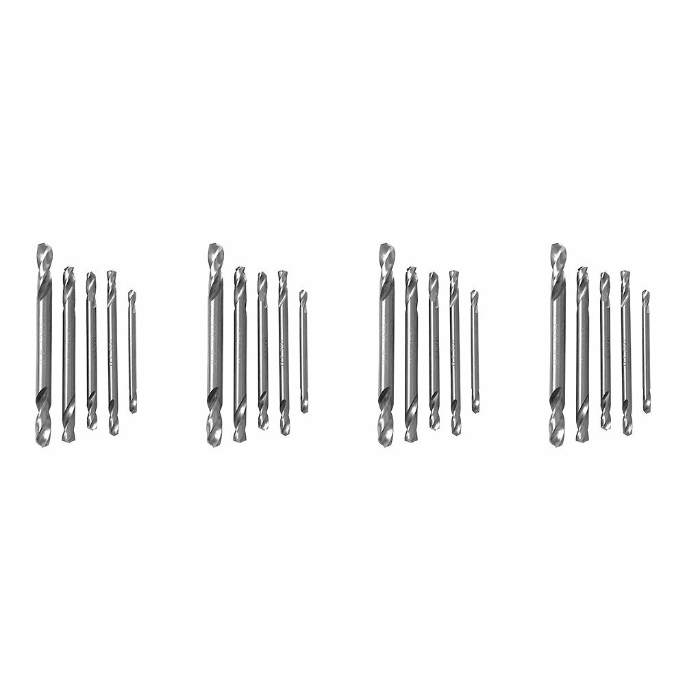 Набор сверл по металлу спиральных 2,4-4,8 мм под заклепки (20 шт.)