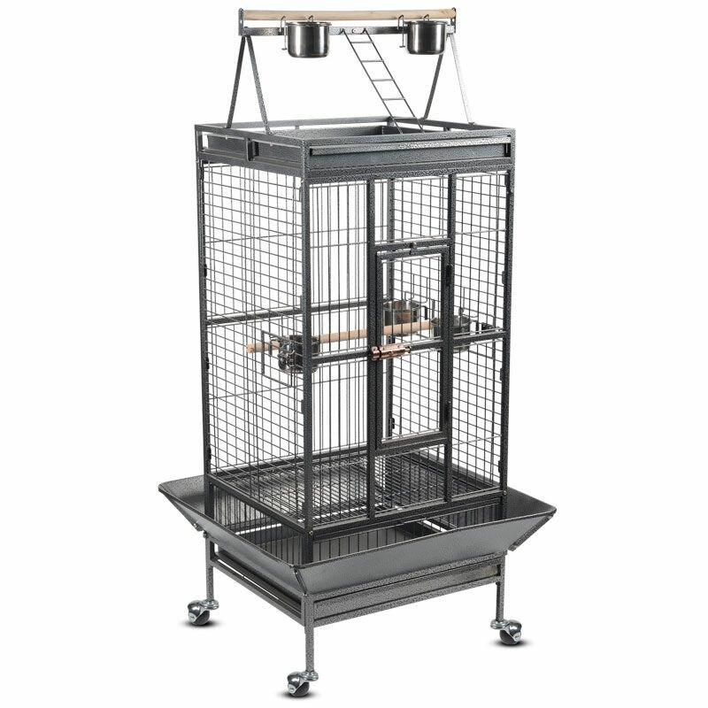 Клетка для птиц Triol BC18 , черный металлик, 830х770х1720 мм