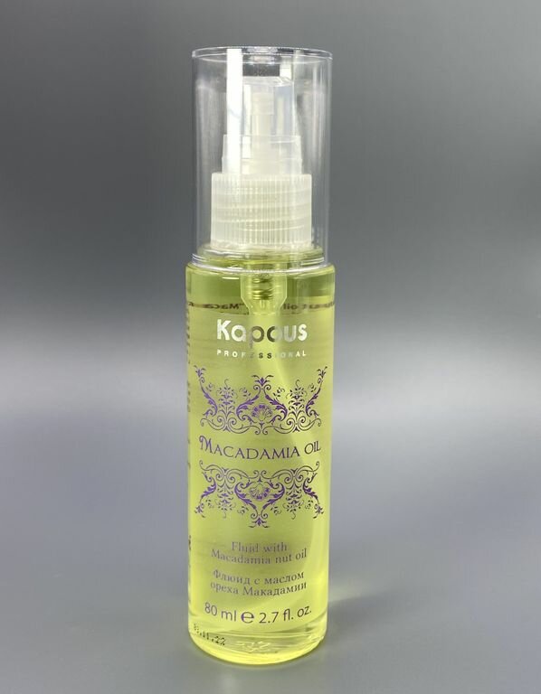 Kapous Флюид с маслом ореха макадамии серии Macadamia Oil 80 мл