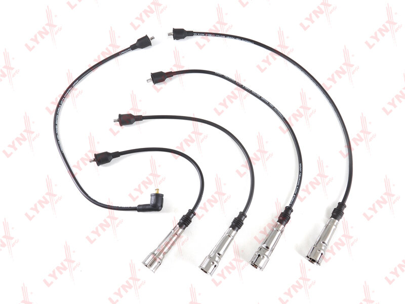 Провода высоковольтные LYNXauto SPE8022. Для: Audi, Ауди 80 1.6 84-91, VW, Фольксваген, Golf(Гольф) II 1.3-1.8 84-92/Golf(Гольф) III 1.6-2.0 94> / Gol