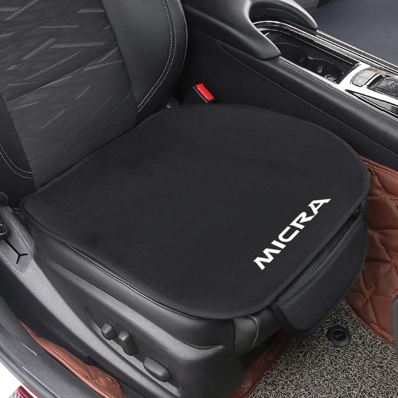 1 шт. подушка на сиденье автомобиля нескользящий чехол из вискозы бархатный плюш для Nissan Micra K11 K12 K13 K14 аксессуары автостайлинг Micra Co-pilot