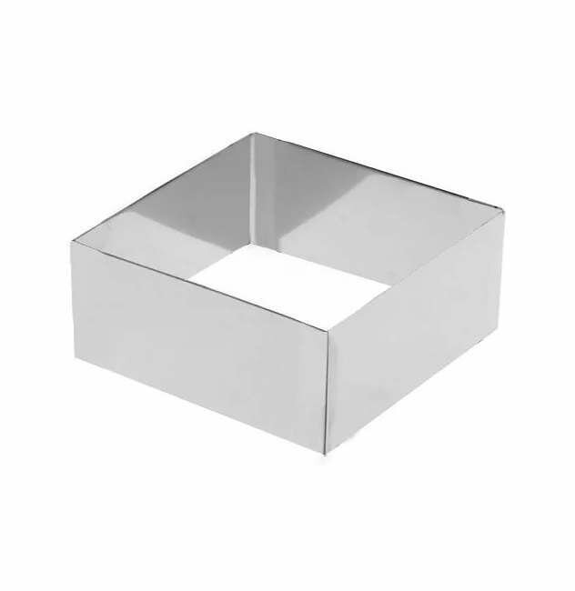 Форма-резак Квадрат 14 см, высота 9,5 см. Сладкий Мишка Sweet bear (Набор из 2 шт.)