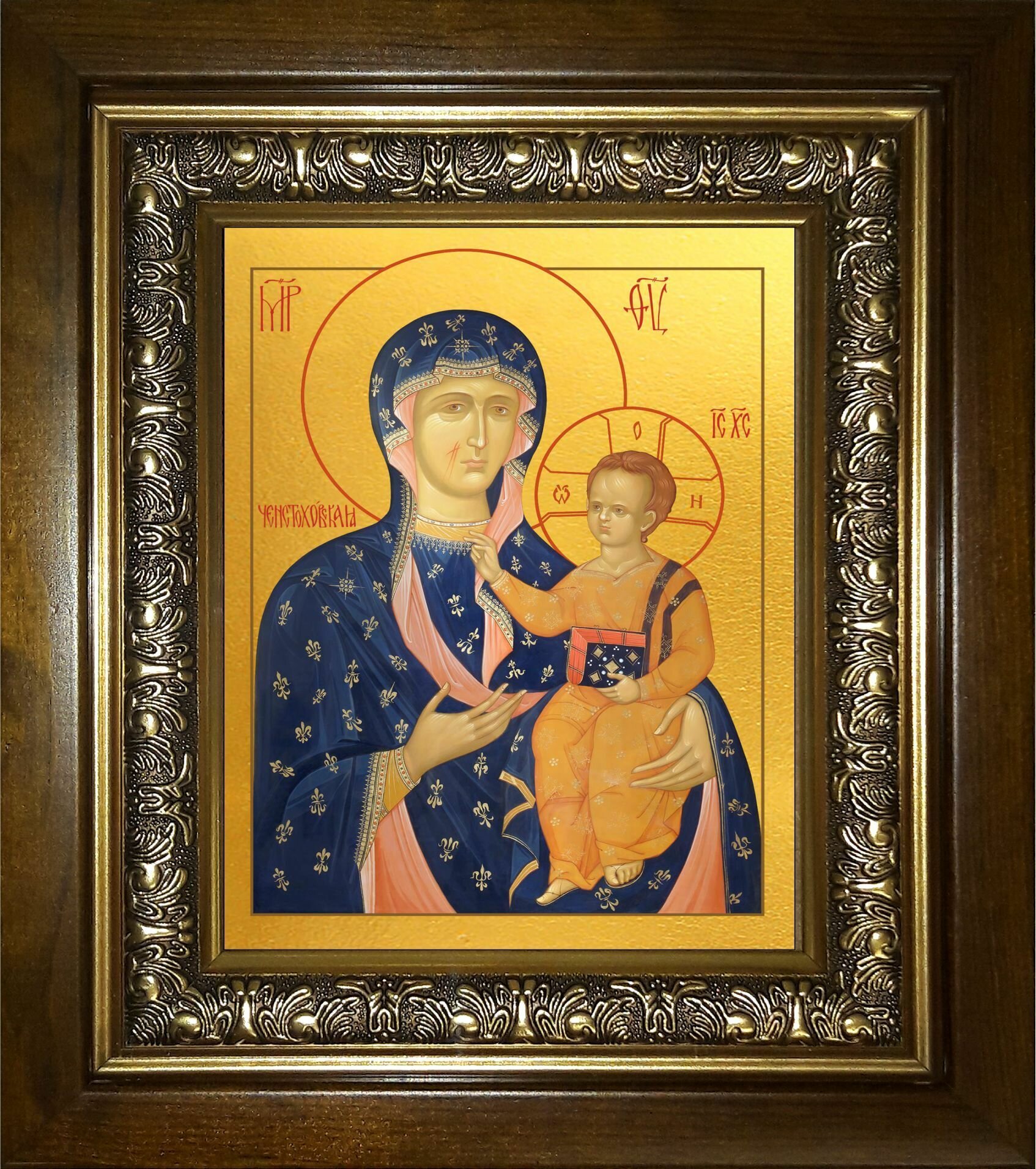 Икона Ченстоховская икона Божией Матери