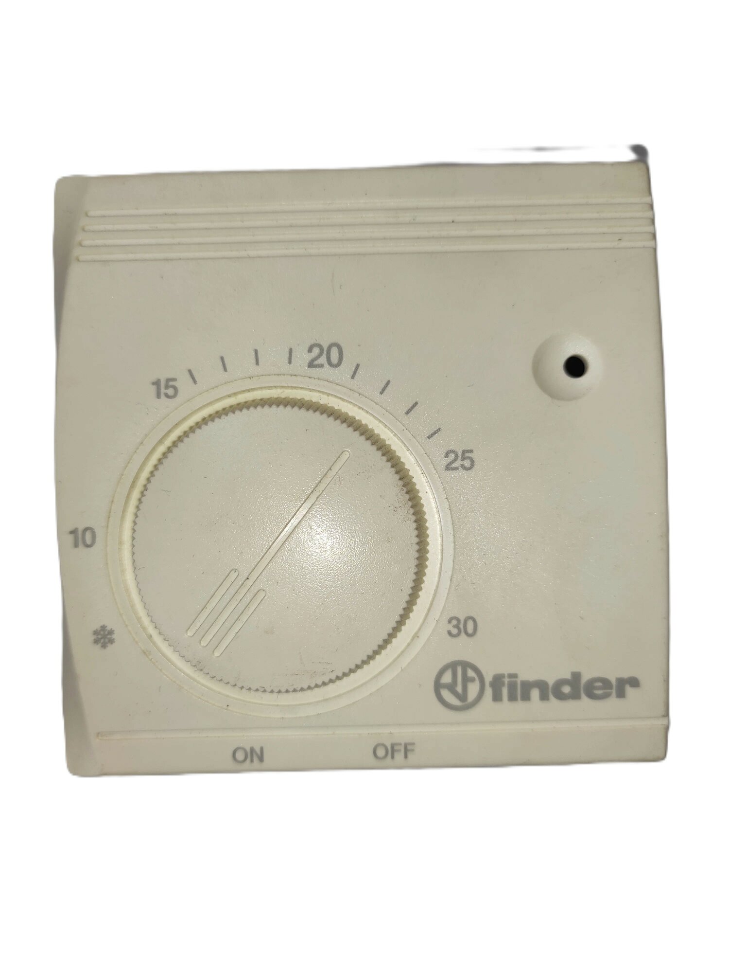 Термостат Finder для внешнего монтажа, бежевый, 1 перекидной контакт 1T011