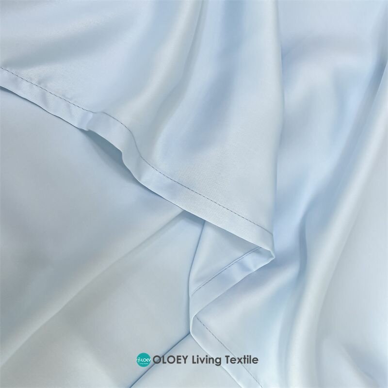 Простыня стандартная OLOEY, 100% тенсель, Лиоцелловое волокно, Натуральное эвкалиптовое волокно