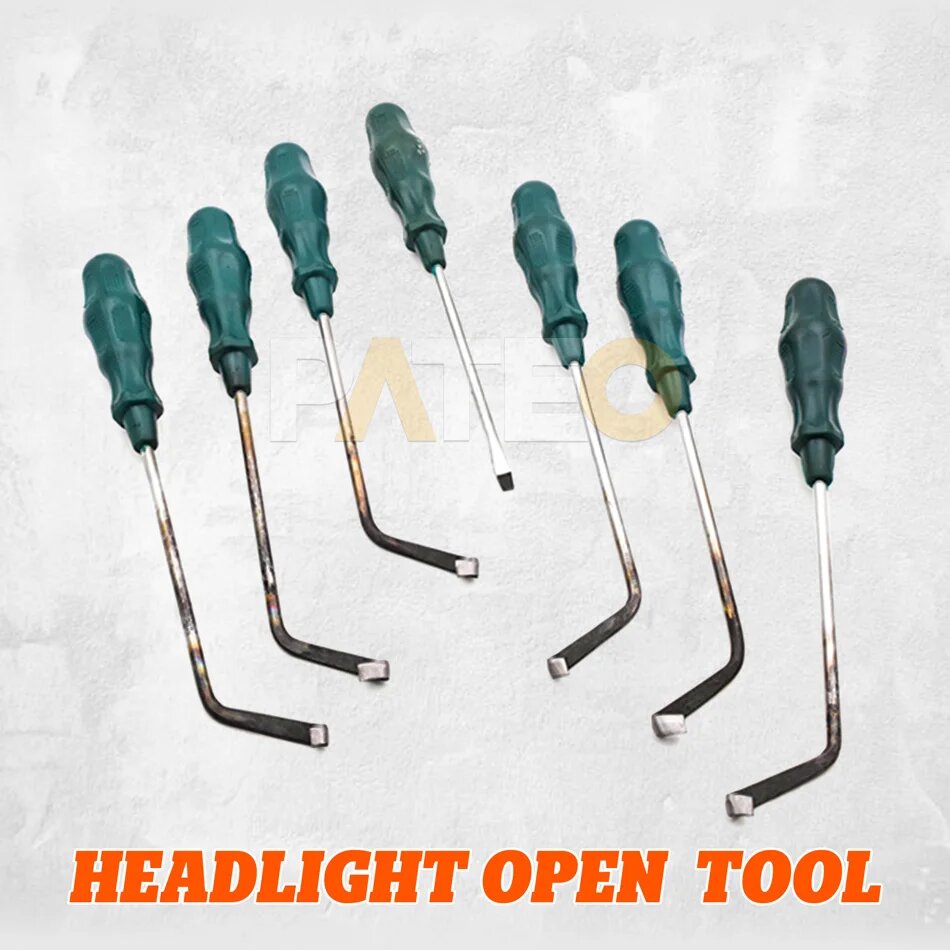 Инструмент для модернизации фар для фар, плоскогубцы с открытым расположением, зажим для закрытия, нож для удаления герметика, модификация, аксессуары для автомобильного освещения Tool 3