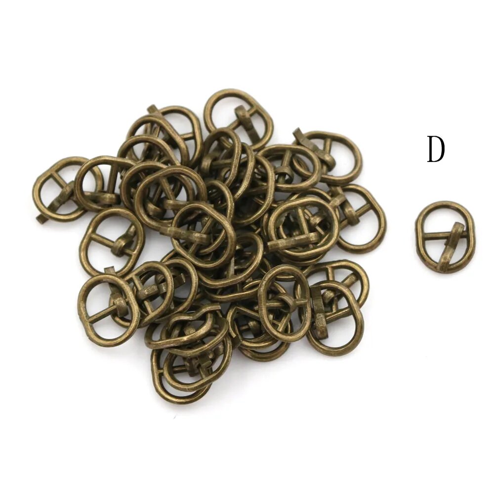 Металлические мини-пряжки 10/20 шт.