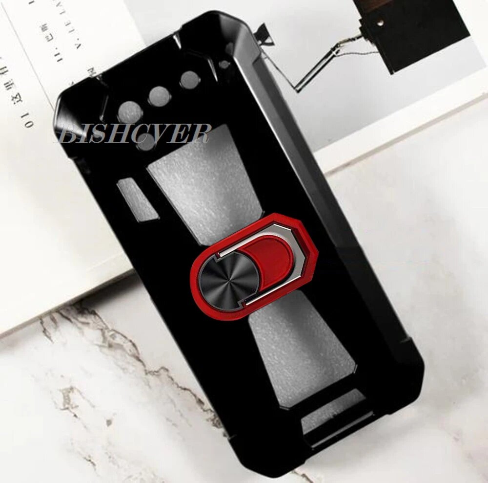 Чехол Unihertz Tank 2 Black TPU C Red