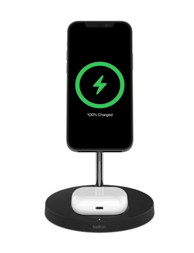 Зарядная станция с поддержкой MagSafe Belkin BOOST CHARGE PRO для iPhone и AirPods Pro