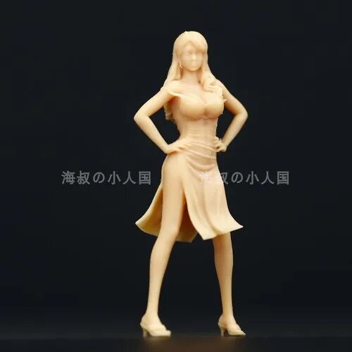 FanMoEpoch Миниатюрные фигурки 1:64 белые No.2, 4.2cm