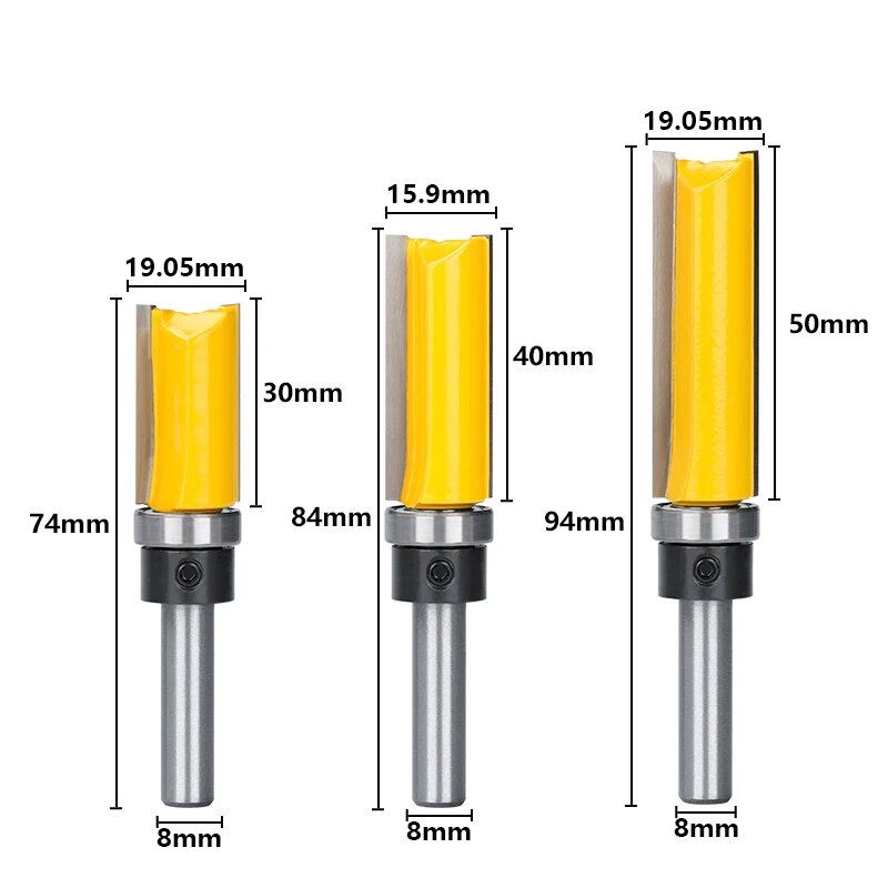 Фреза xcan CMCP MGD01111 8 мм для дерева 3 pcs set