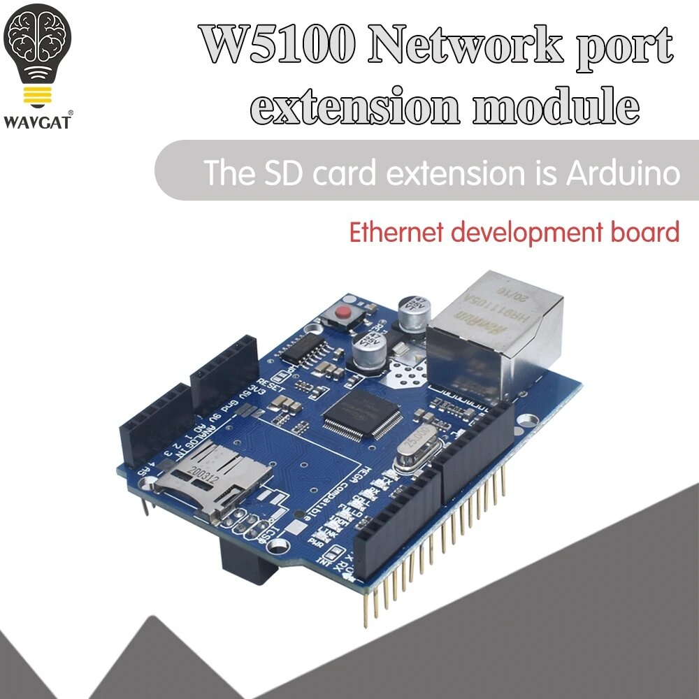 Ethernet Shield W5100 WAVGAT для Arduino