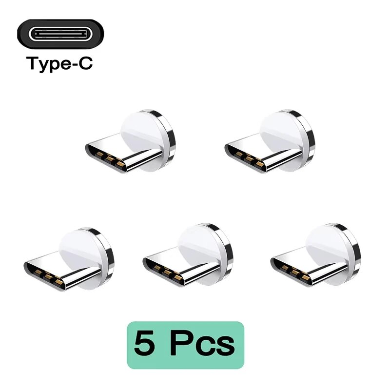 5шт. магнитные наконечники Type-C