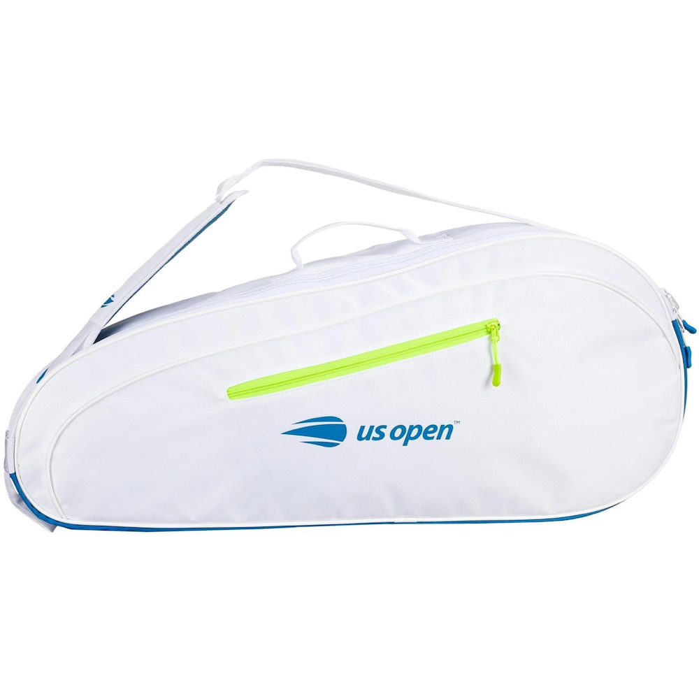 Теннисная сумка Wilson Team US Open 2024 White (3 ракетки)