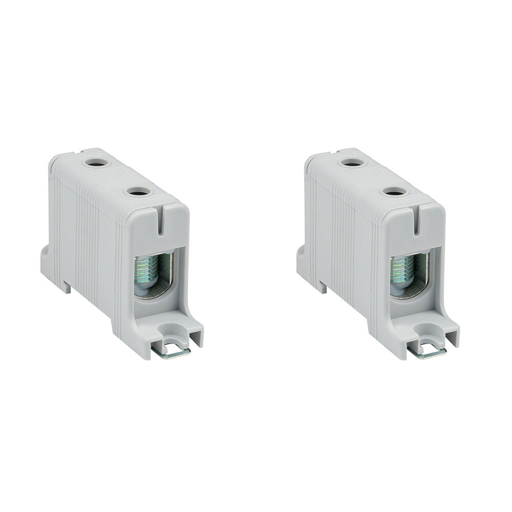 Клемма на 2 провода КСВ 16-95 16-95 кв. мм с пастой (2 шт.)