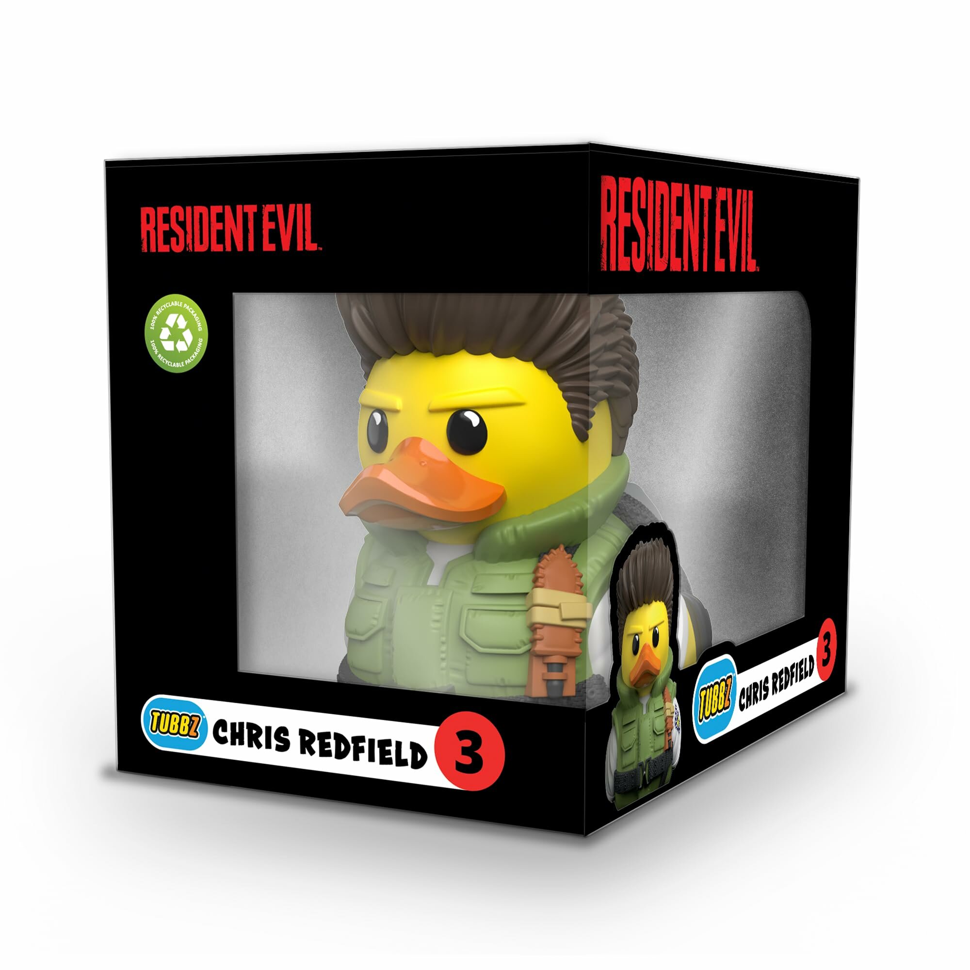 TUBBZ Collectible Duck Figurine / Коллекционная Классическая Резиновая Уточка-кукла-игрушка Со Стильной Куклой