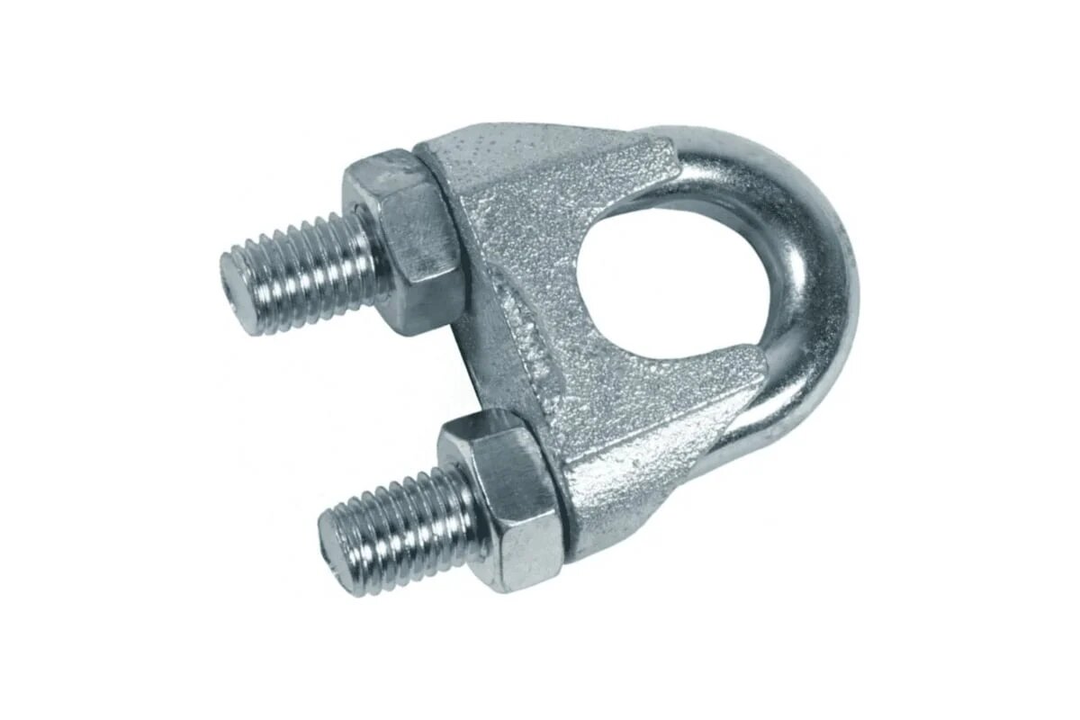 ОПМ Зажим DIN 741 (для троса 15-16 мм) 16 zn 30 шт 00000006405