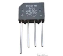 2KBP06M-E4/51, однофазный диодный мост 2А 600В . 2 штуки .