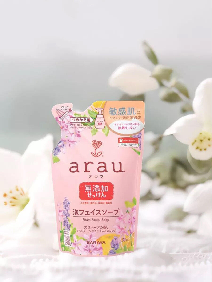 Arau. Пенка для умывания, наполнитель 180 мл