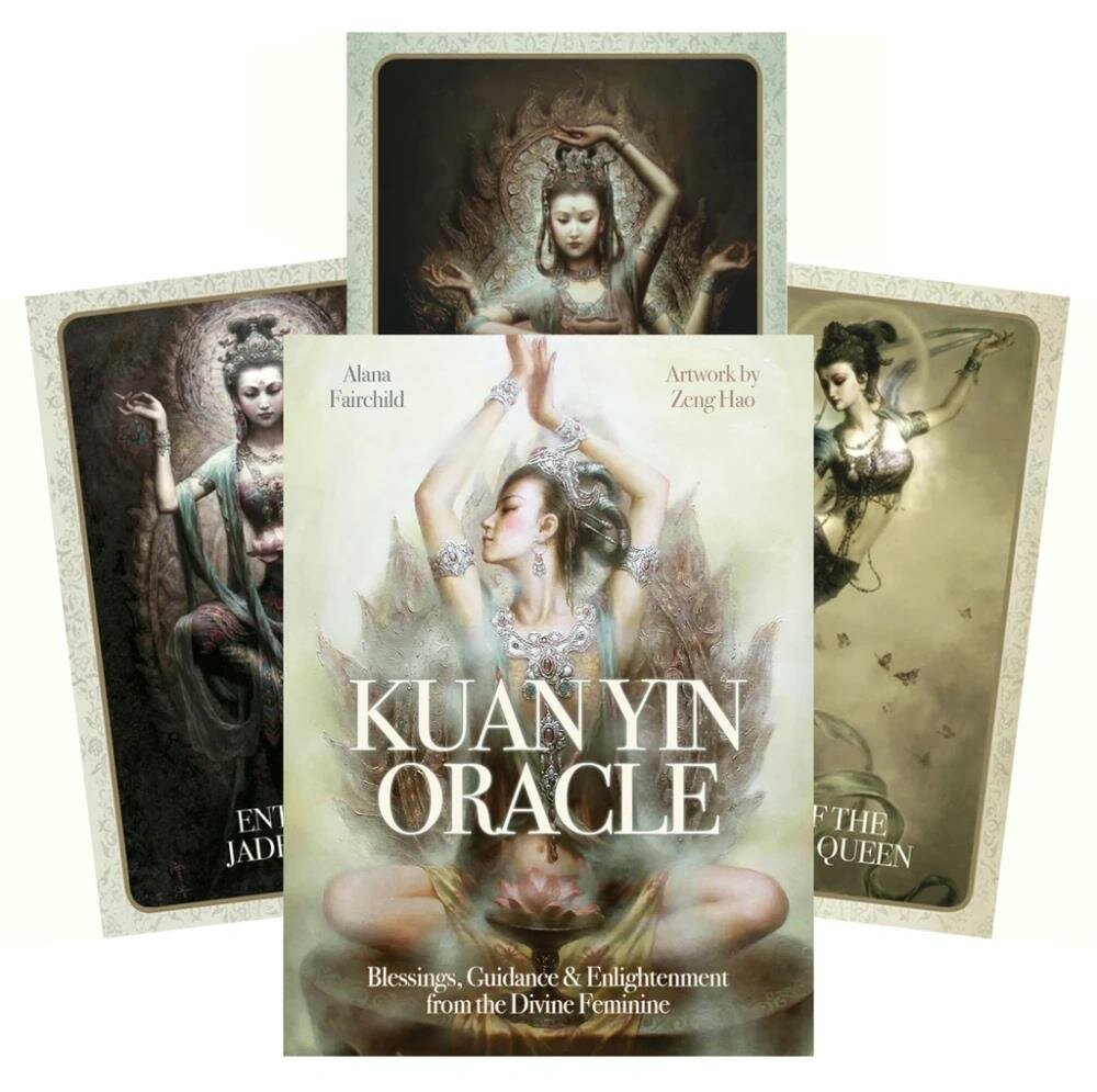 Карты Таро "Kuan Yin Oracle" Blue Angel / Карманный Оракул Куан Инь 63542 Blue Angel
