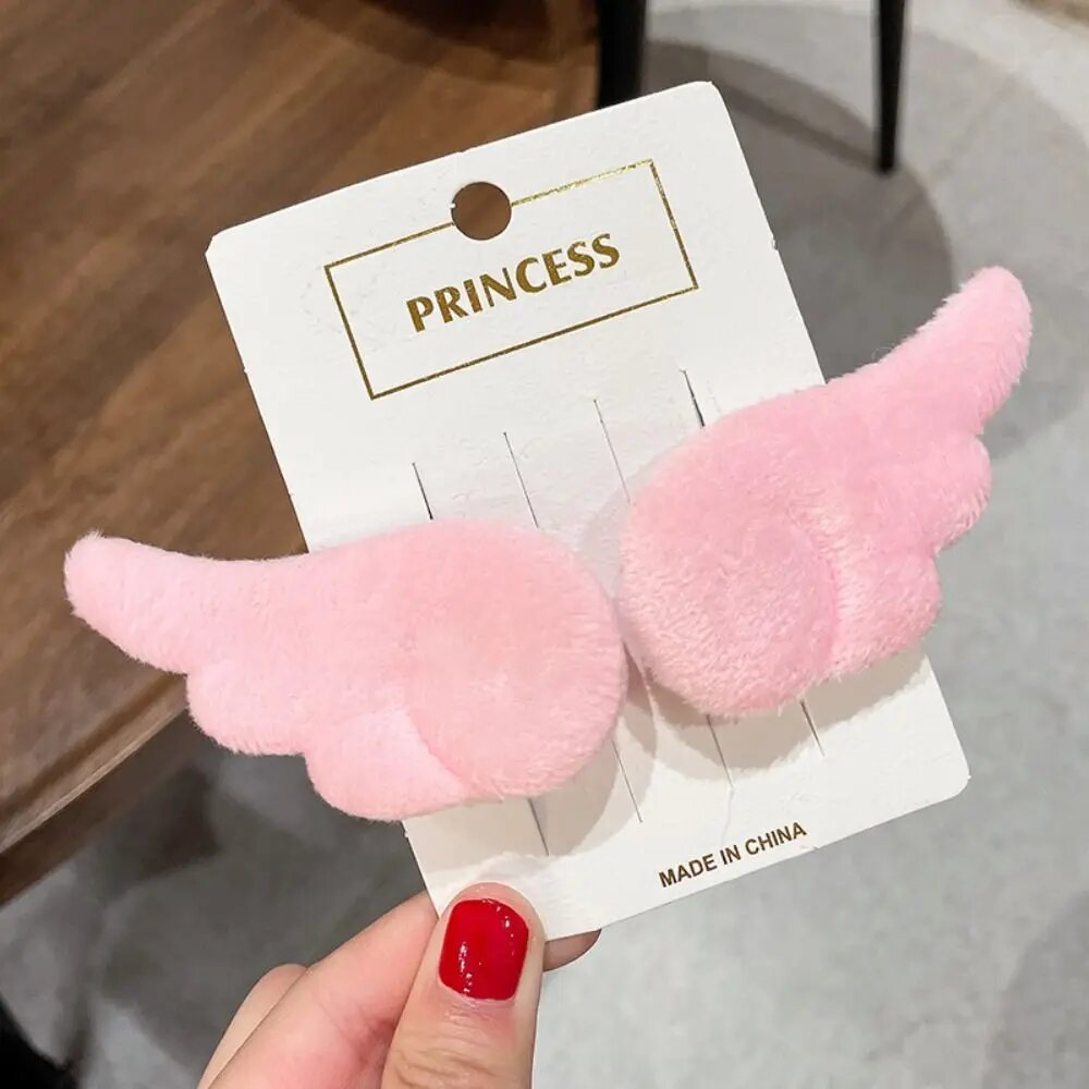Заколка для волос Крыло ангела розового цвета Розовый, Pink