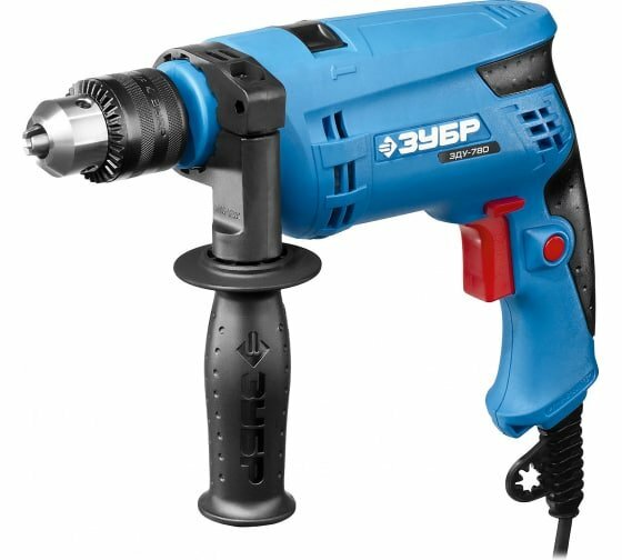 ЗУБР 780 Вт, 13 мм, ударная дрель, Профессионал (ЗДУ-780x2)