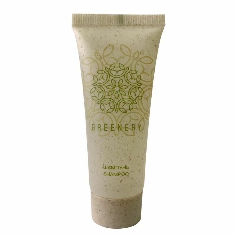 Шампунь GREENERY формат упаковки биотуба, объем 30 мл, 200 штук