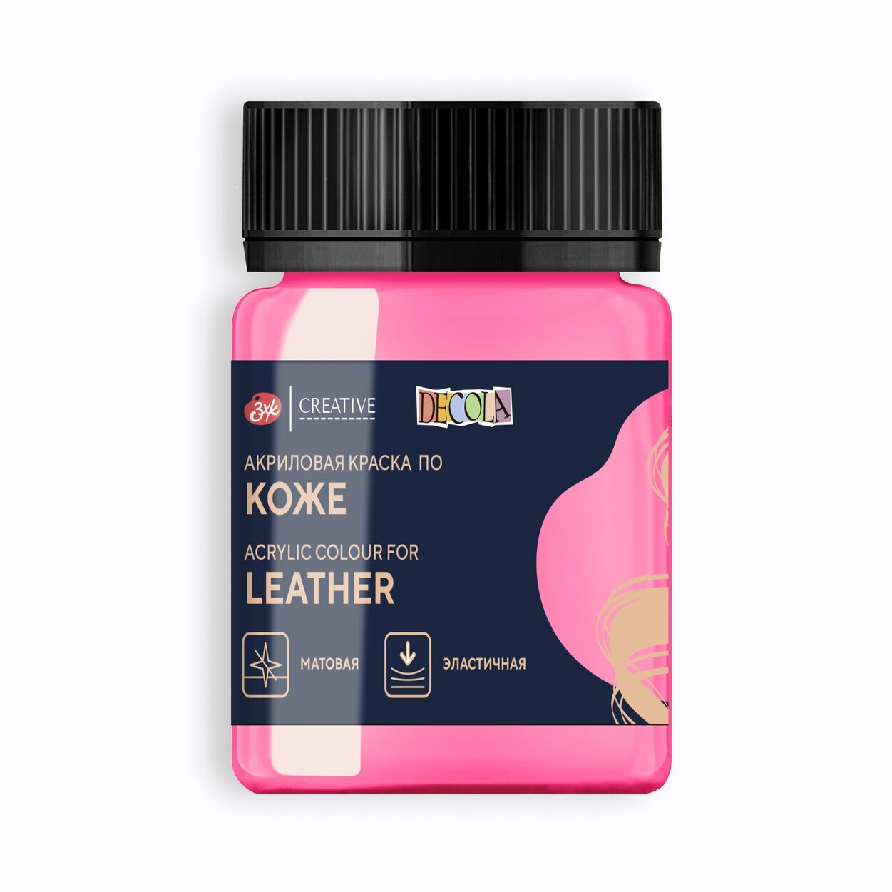 Акрил DECOLA по коже 50мл Розовая