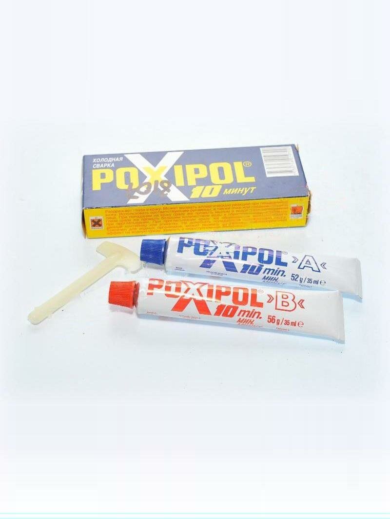 Холодная сварка "поксипол", серый, 70мл
