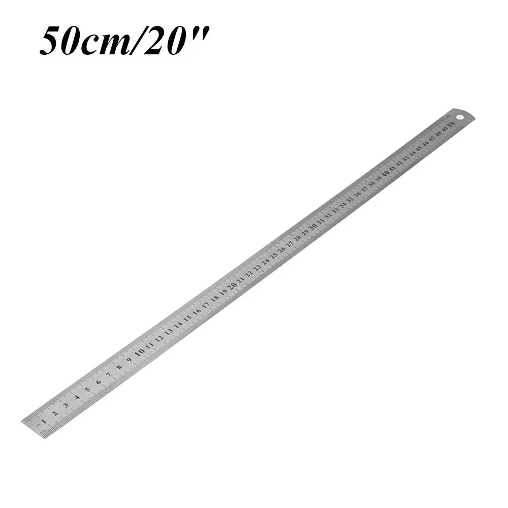 Линейка из нержавеющей стали 30/50 мм 50cm
