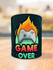 Кружка "Game over" Обнял, керамика, белая, с принтом, 330мл