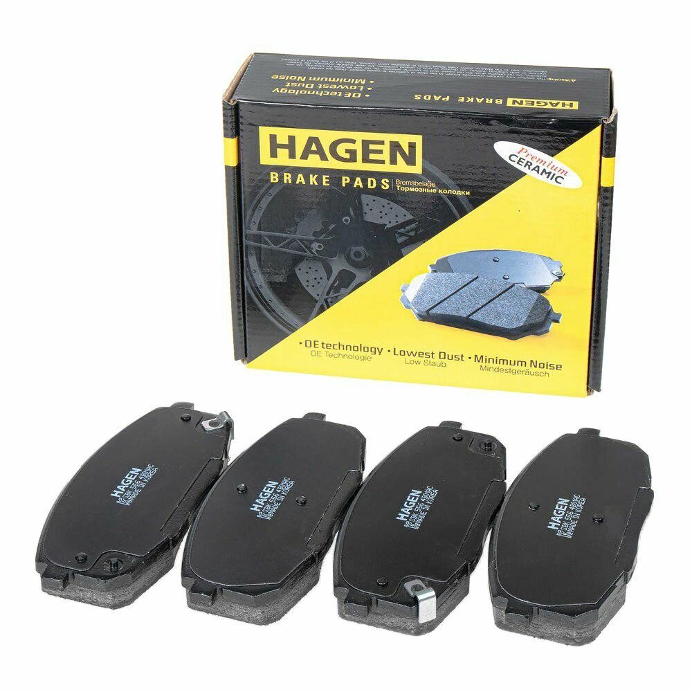 Колодки передние HAGEN PREMIUM SANGSIN BRAKE GP1240