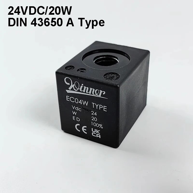 Соленоидная катушка Winner EC-04W для насоса SANY DC24V 3-pin