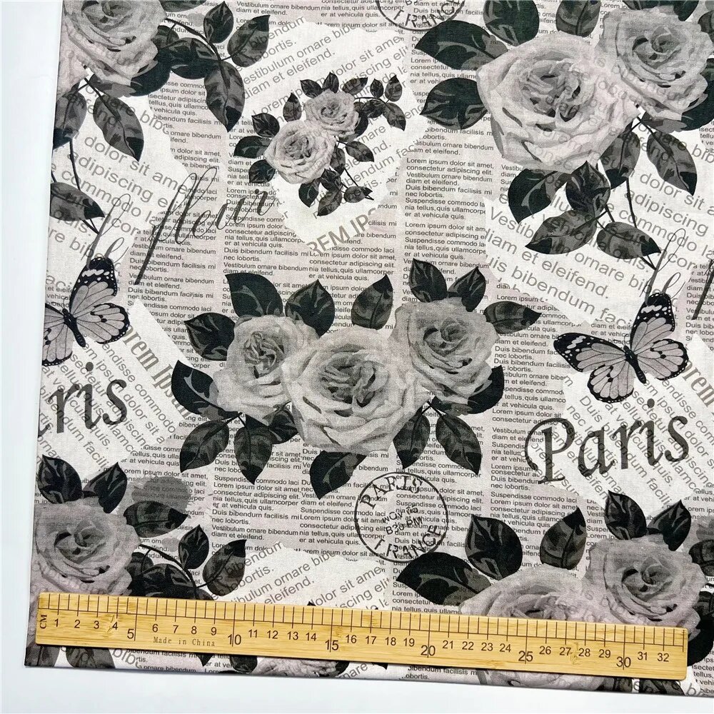 Хлопковая ткань для шитья, 0,45х1,1 м 0.5yard (45X110cm), 42